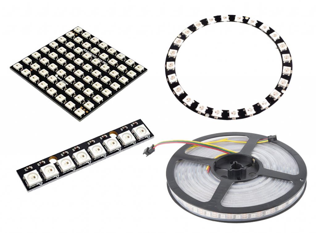 Neopixel. WS2812B – turibot.es blog