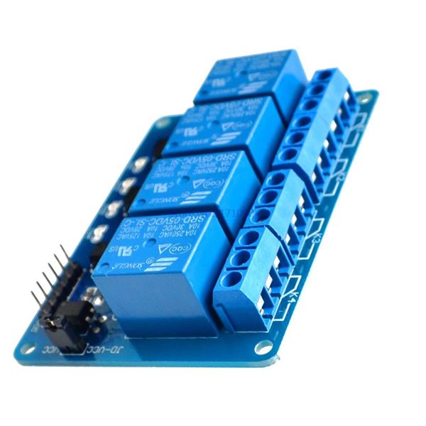 Modulo de Reles 4 Canales para Arduino - Turibot.es