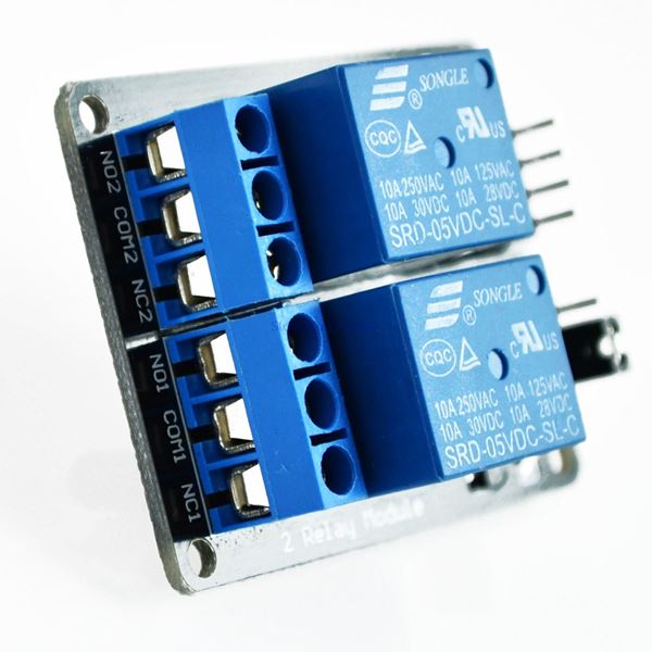 Módulo de relés 2 canales para Arduino