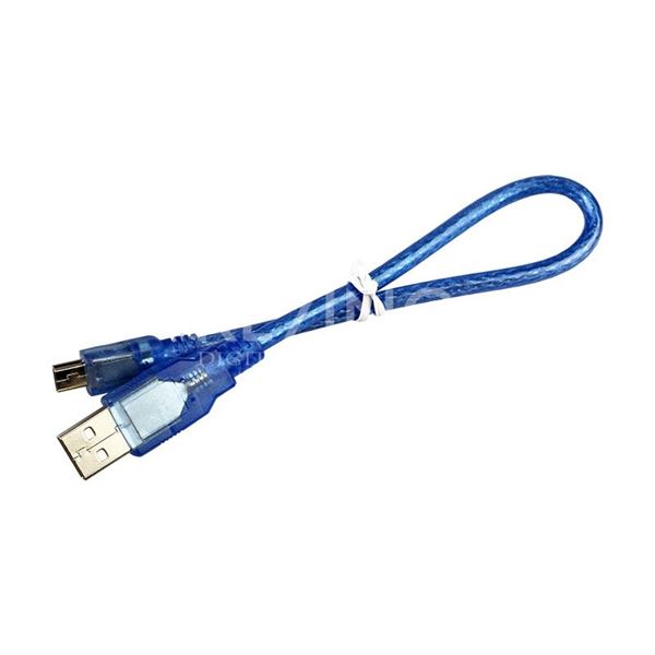 Compra Cable USB a MiniUSB 30cm para Arduino Nano - Turibot.es