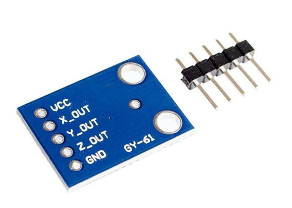 GY-61 ADXL335: Módulo Acelerómetro de 3 Ejes y Sensor de Ángulos | Turibot