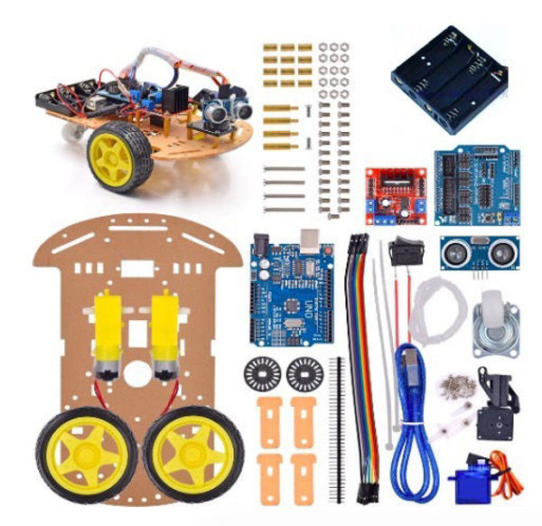 Kit Coche Inteligente Arduino | Robot Educativo y DIY - Turibot